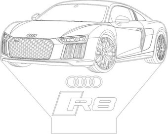Audi Led Lamp | Etsy