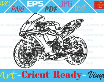 Yamaha R1 Vector Svg | Etsy Ireland