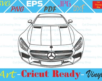Mercedes amg gtr svg | Etsy Italia