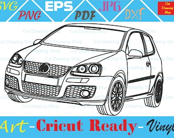 Golf Gti Svg - Etsy Ireland