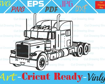 Peterbilt 389 Svg | Etsy