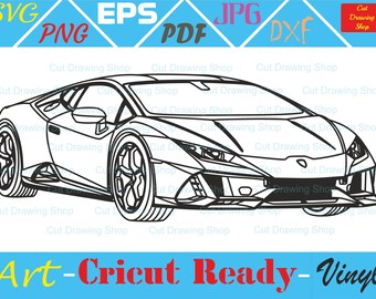Huracan Evo Vector - Etsy