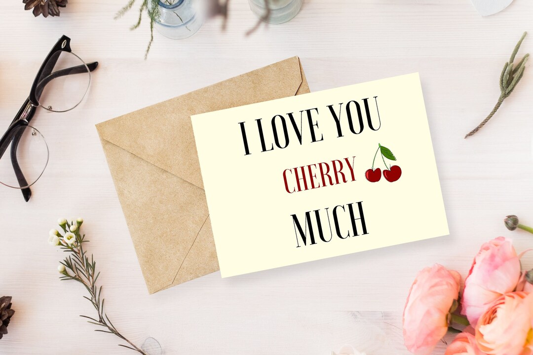 Set of 4 Printable Love Cards - INSTANT DOWNLOAD - Etsy