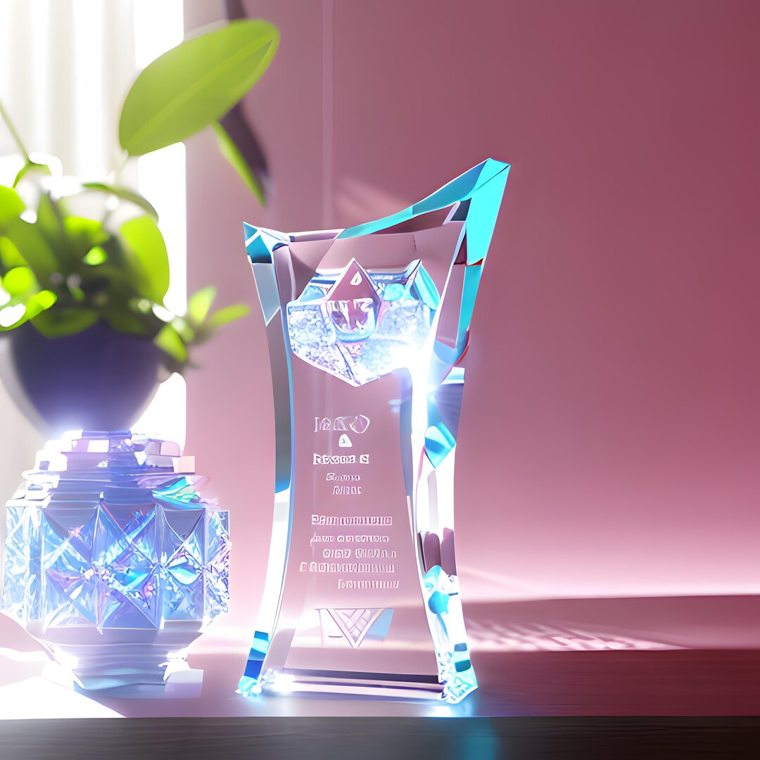 Personalized Trophy Corporate Award Crystal Award Trophy - Etsy