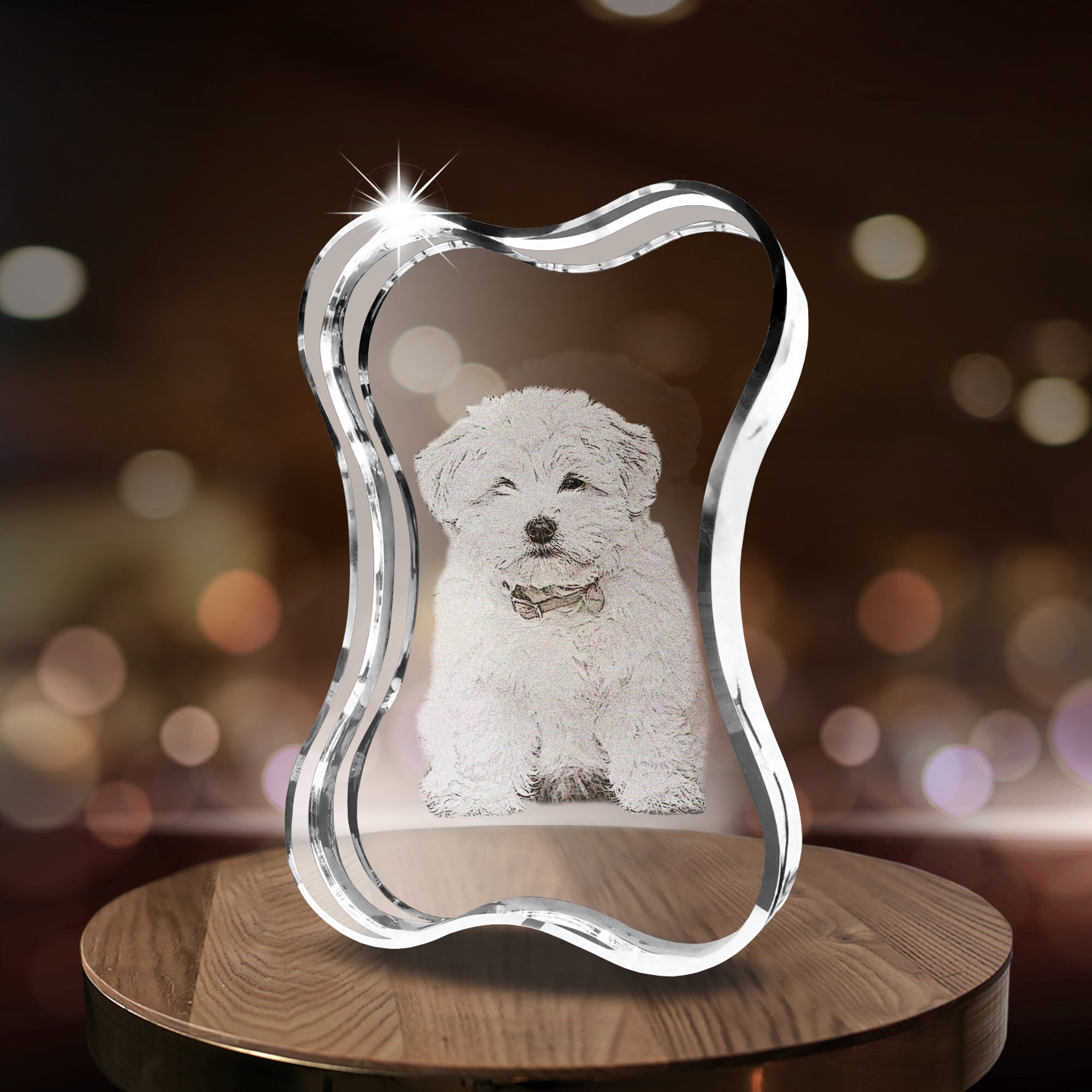 Custom Pet Gift Dog Memorial Gift, Cute Gifts, Pet Lover Gift, 3D Laser ...