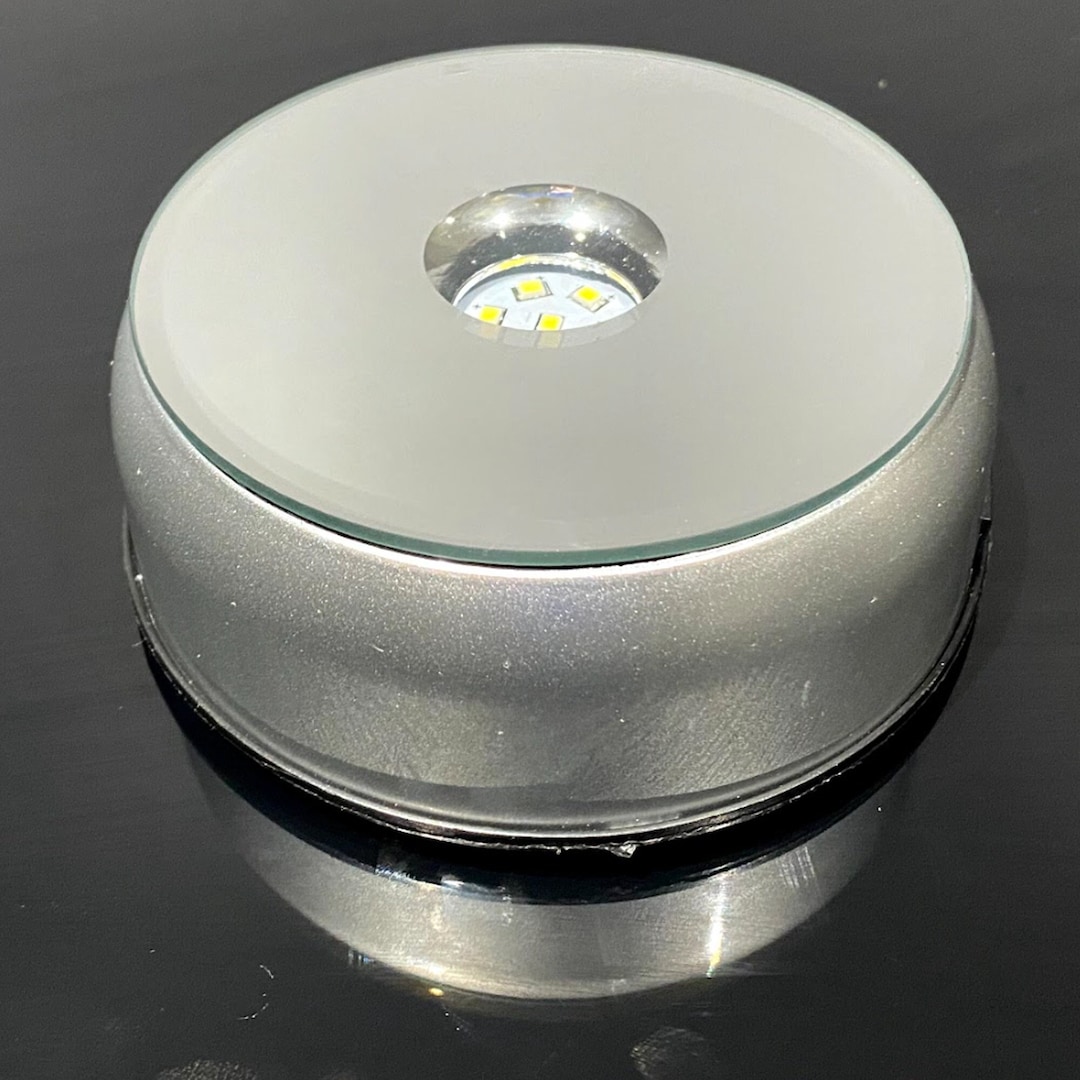 LED Light Stand Base for Crystals - Etsy