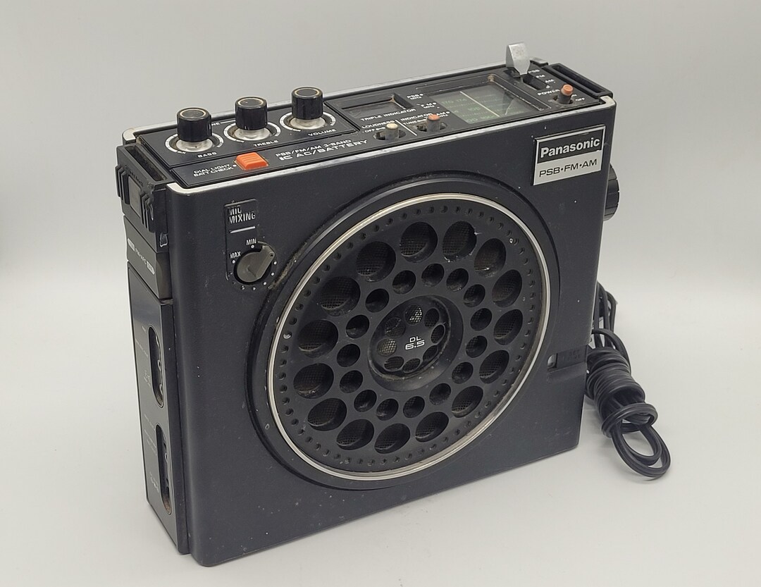 Vintage Panasonic Field Radio Panasonic RF-888 3 Band Radio - Etsy