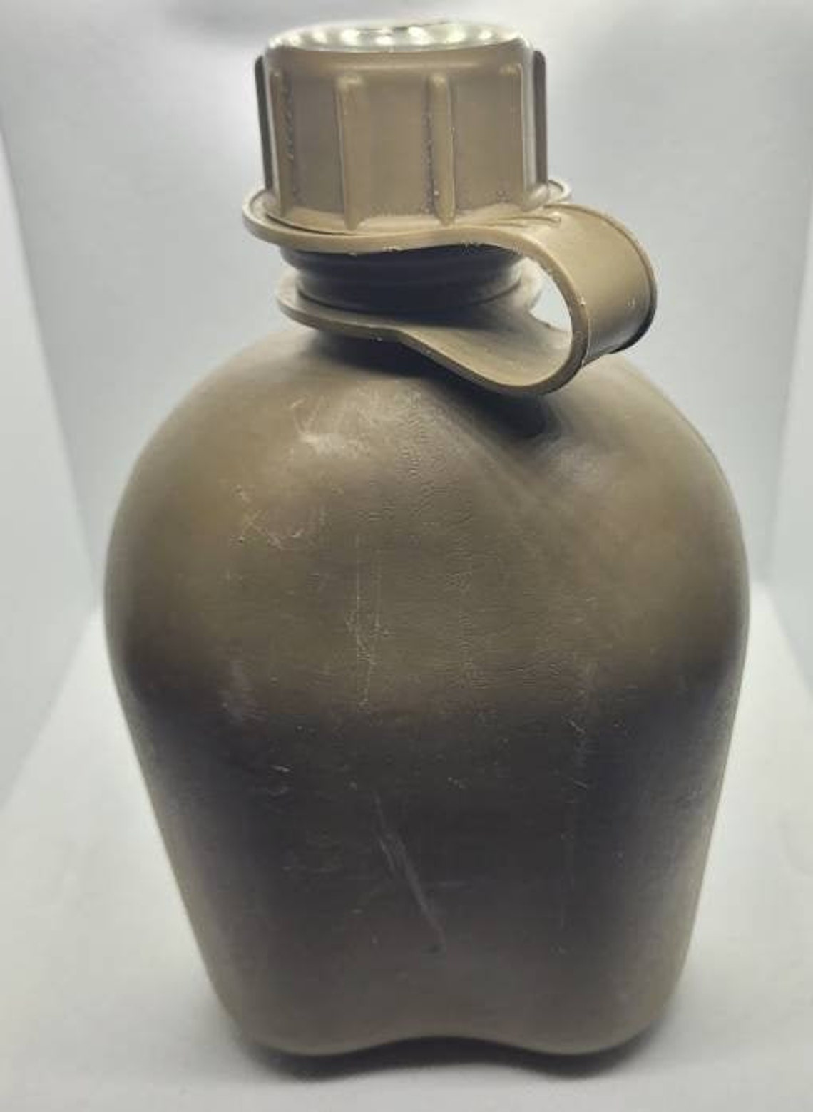 Vintage Army Water Canteen, 1982 U.S Army Green Water Bottle Military ...