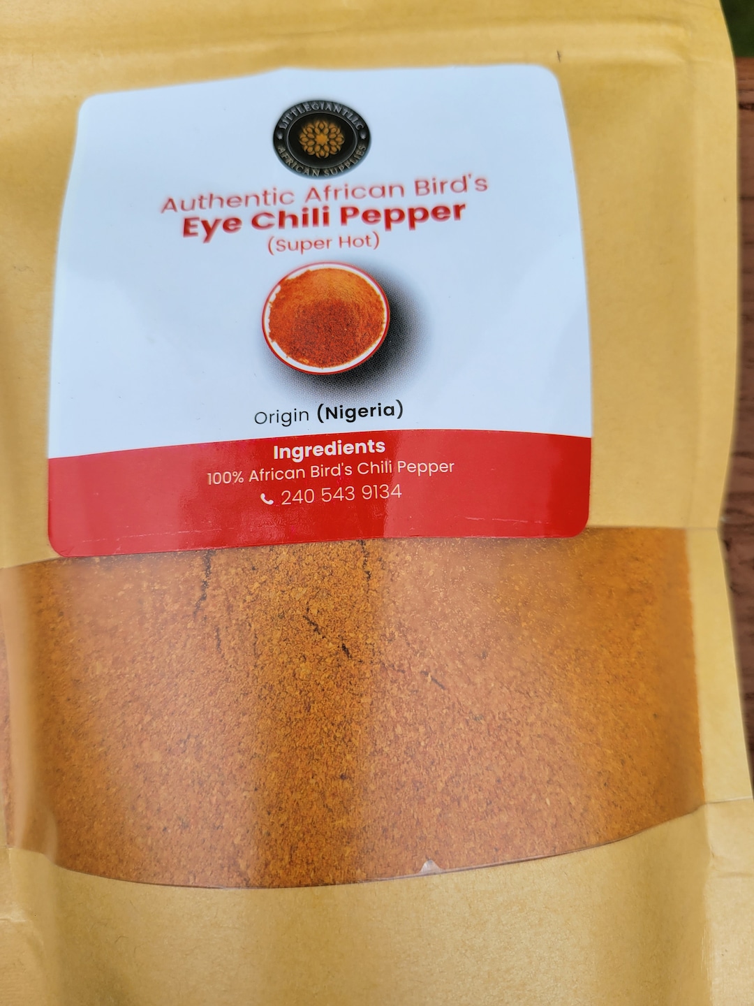 Organic and Authentic Super Hot African Bird's Eye Chilli Pepper/ Ata ...
