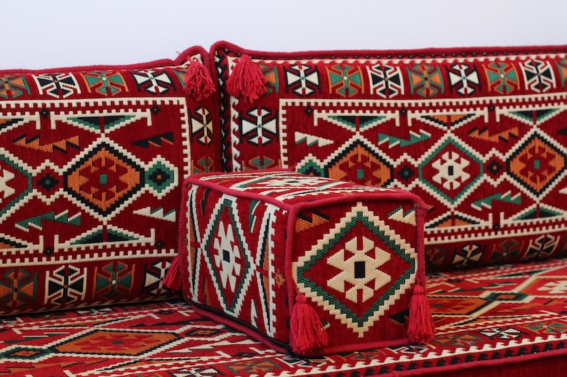 Al Jalsa UK - Arabic Majlis Floor Sofa Set, Floor Couch, Oriental Floor ...