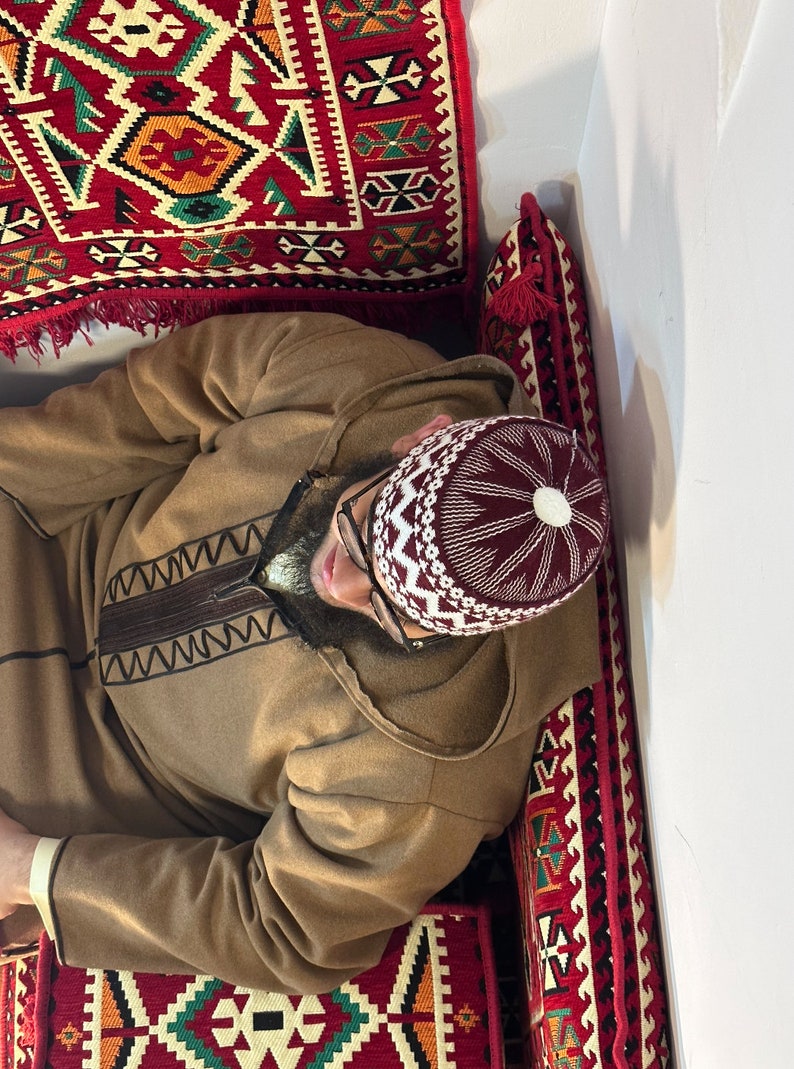 Al Jalsa UK - Arabic Majlis Floor Single Seater, Floor Couch, Oriental ...