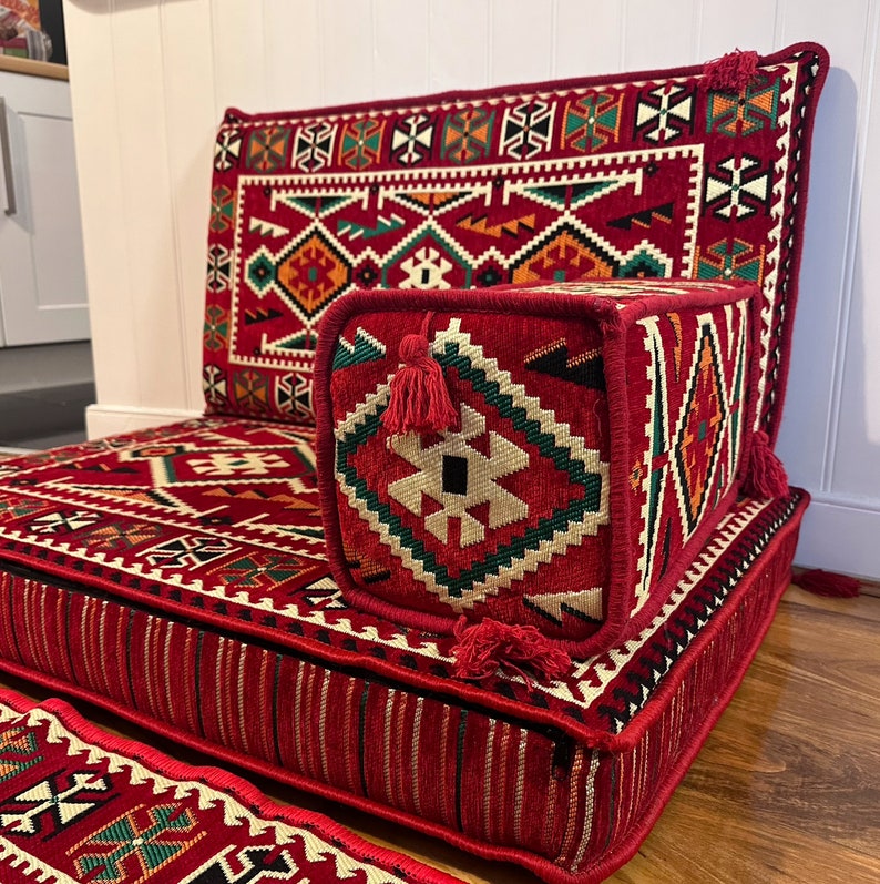 Al Jalsa UK - Arabic Majlis Floor Single Seater, Floor Couch, Oriental ...