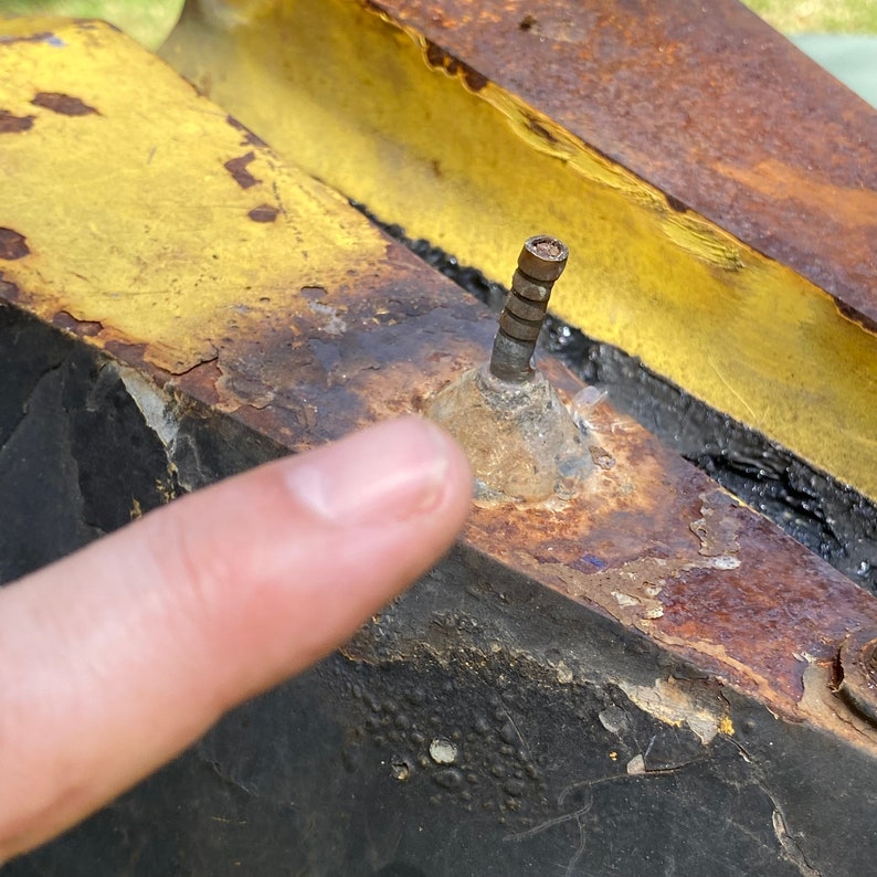 Prism Coffin Fuel Gas Tank Custom Harley Davidson HONDA Vintage BARN ...