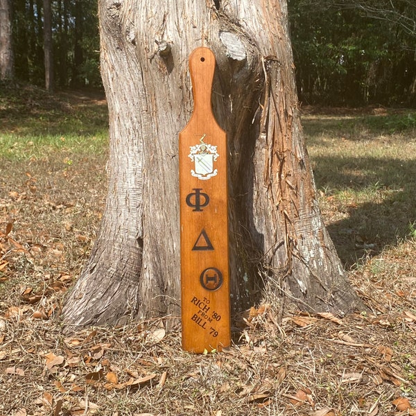 Fraternity Paddle - Etsy