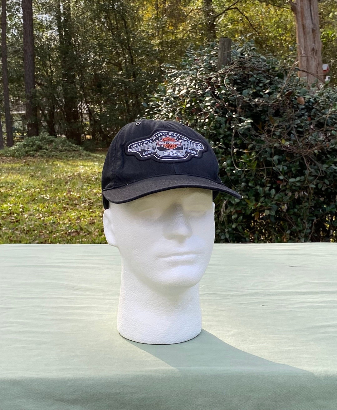 Vintage 1998 Harley Davidson 95th Anniversary Snapback Hat - Etsy