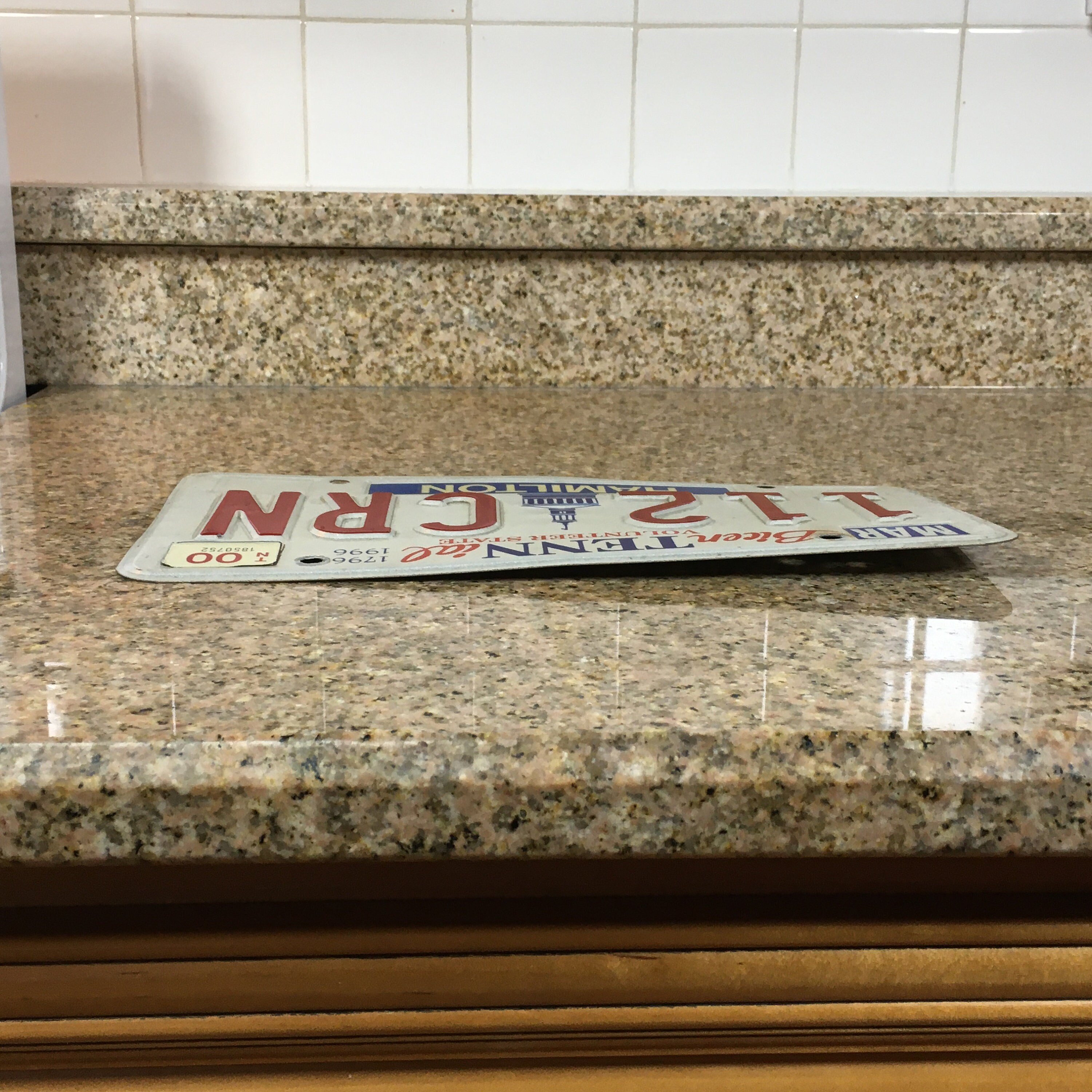 Car Automobile Truck License Plate Tennessee BICENTENNIAL Hamilton ...