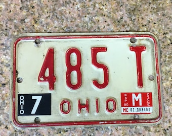 Embossed Motorcycle Plate - Etsy