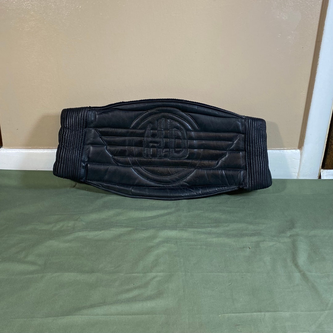 Harley Davidson Fatboy HD Logo Kidney Support Belt, Motorcycling Riding ...