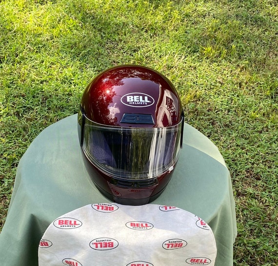 Vintage Bell Sport 2000 Helmet: Maroon Full Face, Siz… - Gem