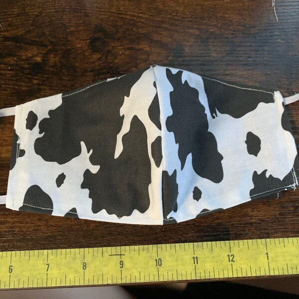 Cow Mask - Etsy