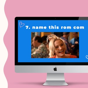 Romantic Comedy Trivia Game | Virtual Rom Com Trivia for Galentine's ...