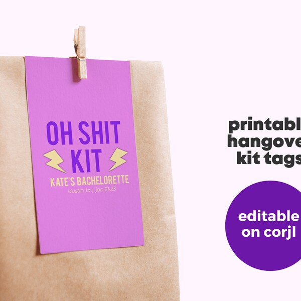 Shop Hangover Kit - Etsy