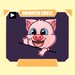 ANIMATED Pig Bongo Emote for Twitch Kick Discord Youtube Stream | Pink ...