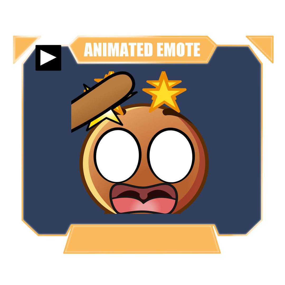ANIMATED Gingerbread Bonk Christmas Emote for Twitch Kick Discord ...