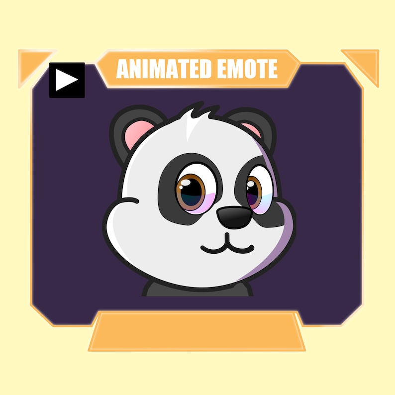 ANIMATED Panda Side Eye Emote for Twitch Kick Discord Youtube Stream ...