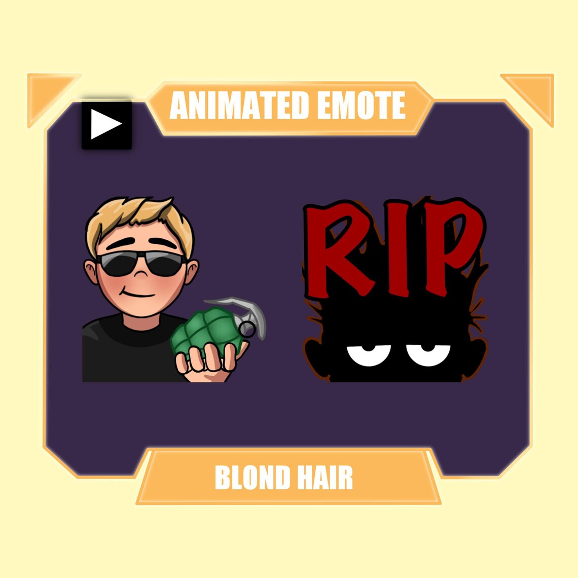 Grenade Emote Animated for Twitch Discord Youtube | Bomb Explosion ...