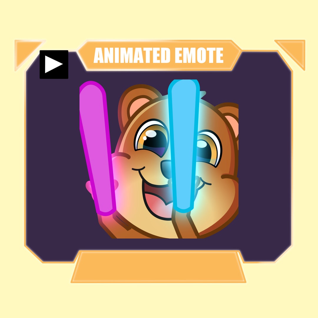 ANIMATED Bear Rave Emote for Twitch Kick Discord Youtube | Bear Dancing ...
