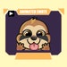 ANIMATED Sloth Lick Emote for Twitch Kick Discord Youtube Stream | Cute ...