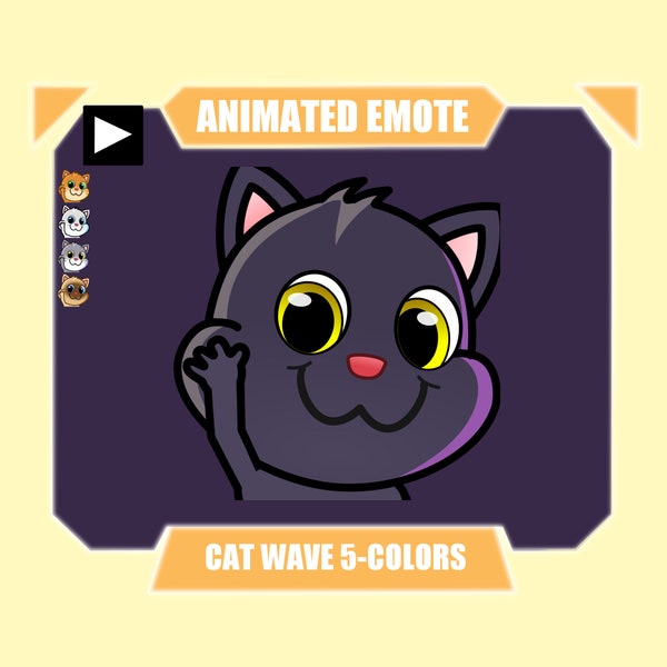 Streaming Greeting Emote - Etsy