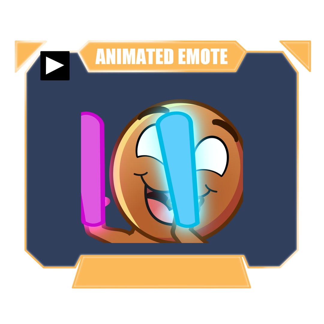 ANIMATED Gingerbread Rave Christmas Emote for Twitch Kick Discord ...