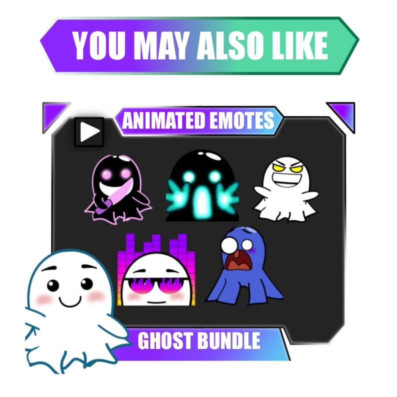 ANIMATED EMOTE BUNDLE Bat Halloween Emote Bundle Pack for Twitch ...