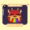 ANIMATED Pig Spitting Rainbow Emote for Twitch Kick Discord Youtube ...