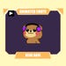ANIMATED Chibi Bear Cute Headbang Emote for Twitch Kick Discord Youtube ...