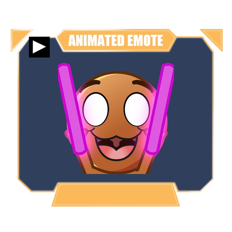 ANIMATED Gingerbread Man Cool Rave Christmas Emote for Twitch Kick ...