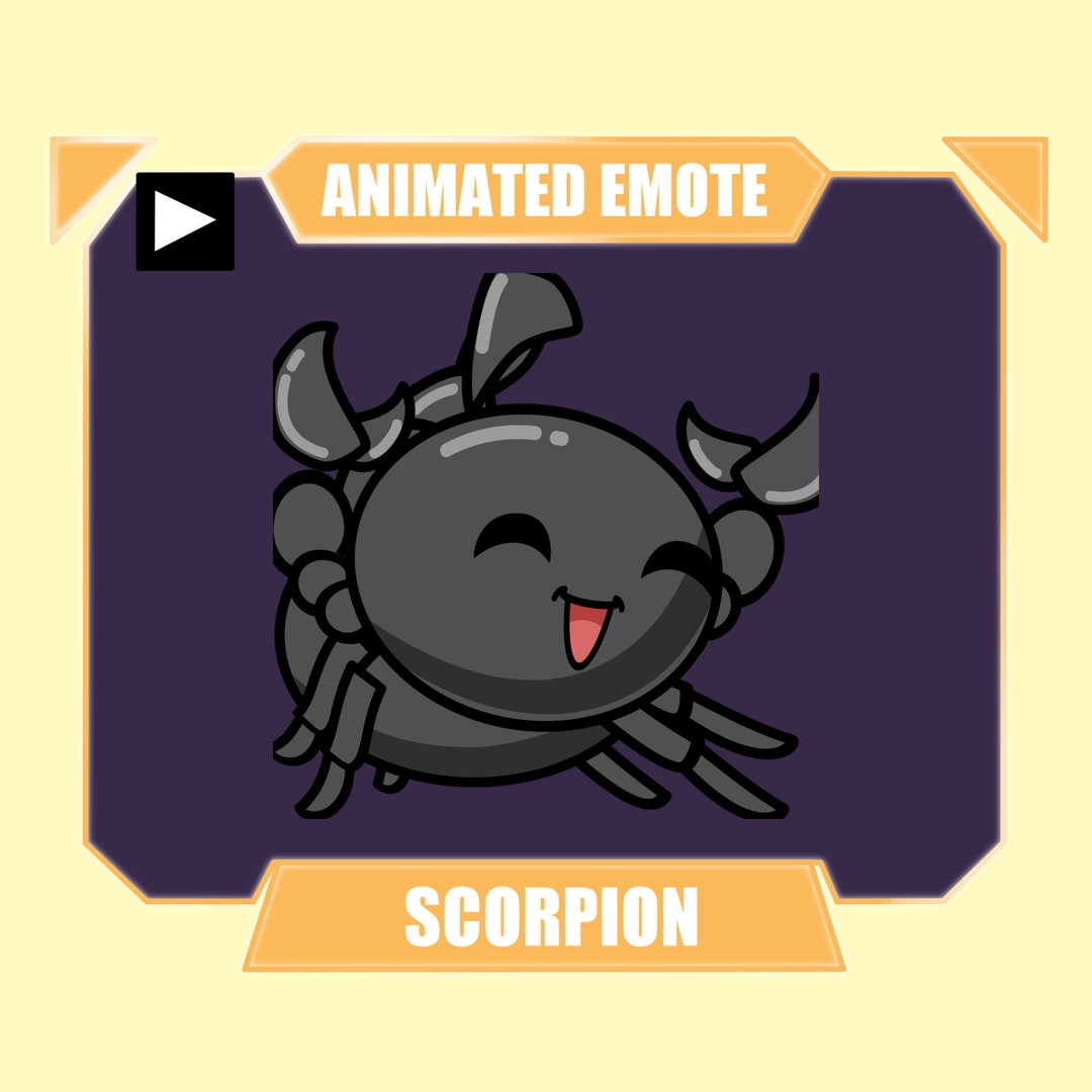 ANIMATED Scorpion Happy Dance Emote for Twitch Discord Youtube Stream ...