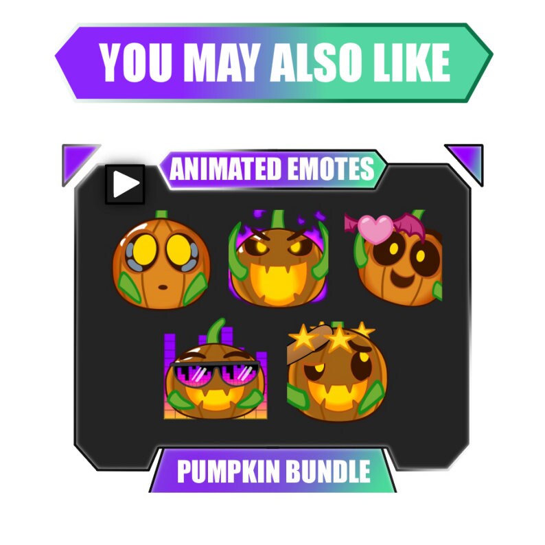 ANIMATED EMOTES GHOST Bundle for Twitch Discord Cute Spooky Ghost ...