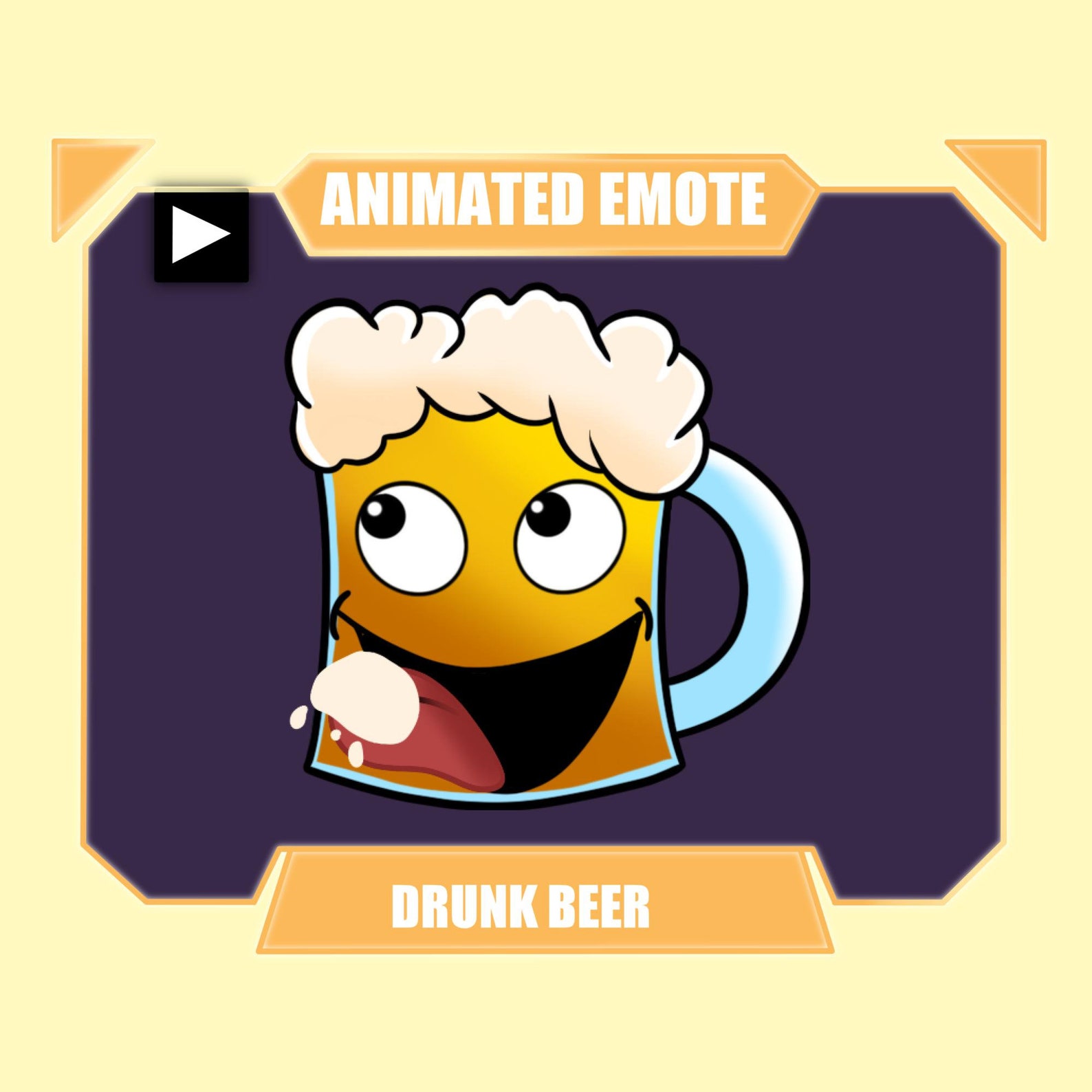 Animated Beer Emote | Twitch Emote | Discord Emote | Youtube Emote ...