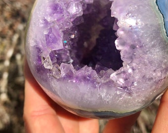 Open Geode Sphere - Etsy
