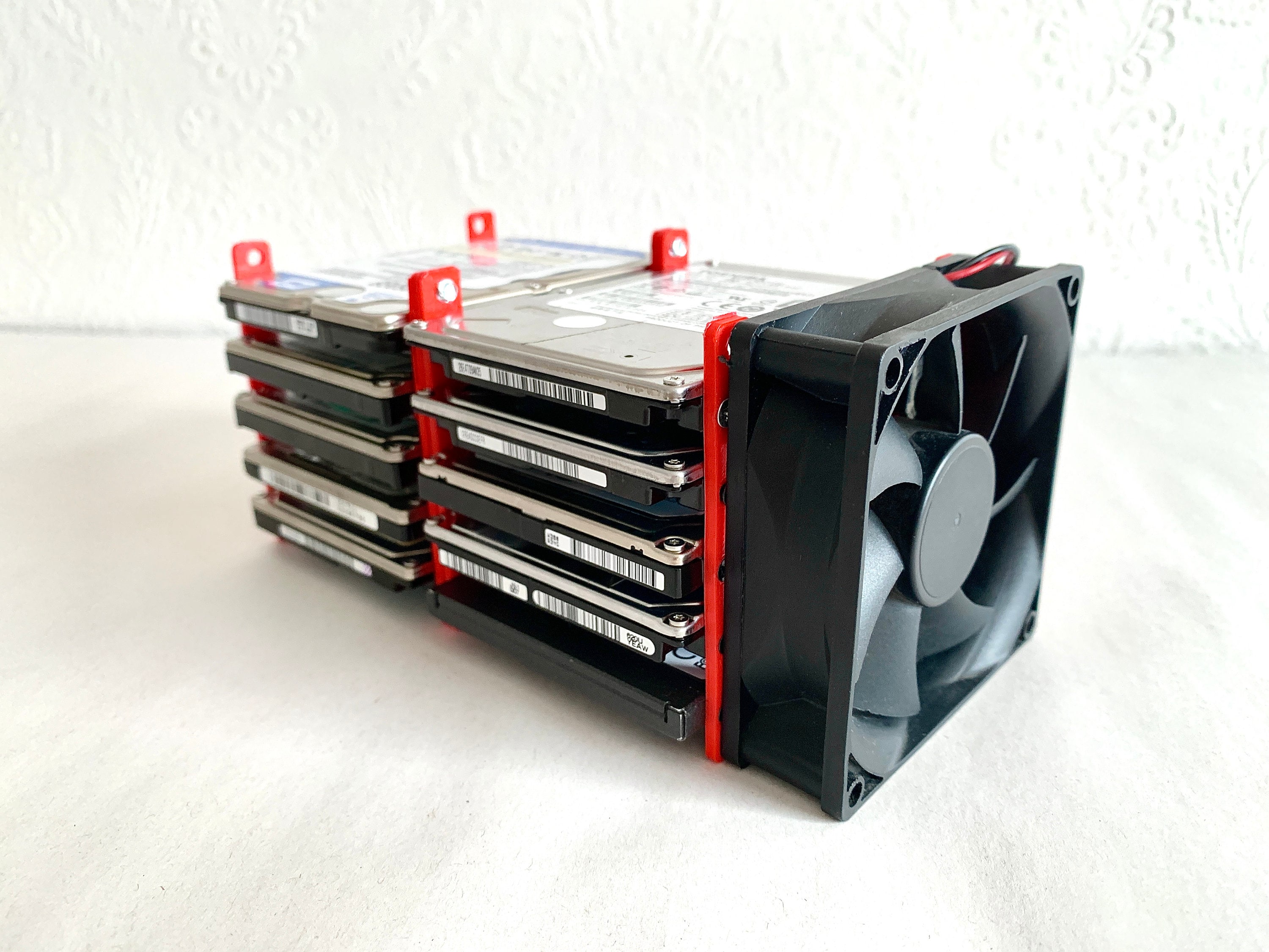 HDD Bracket Holder for 5x 2.5'' HDD - Accessory for Hard Drives - Etsy