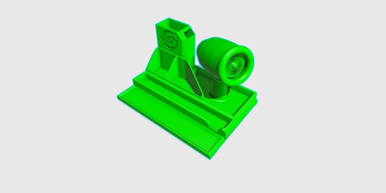 Aircraft Engine Desk Organizer and Office Accessory 3D Printer File - Etsy