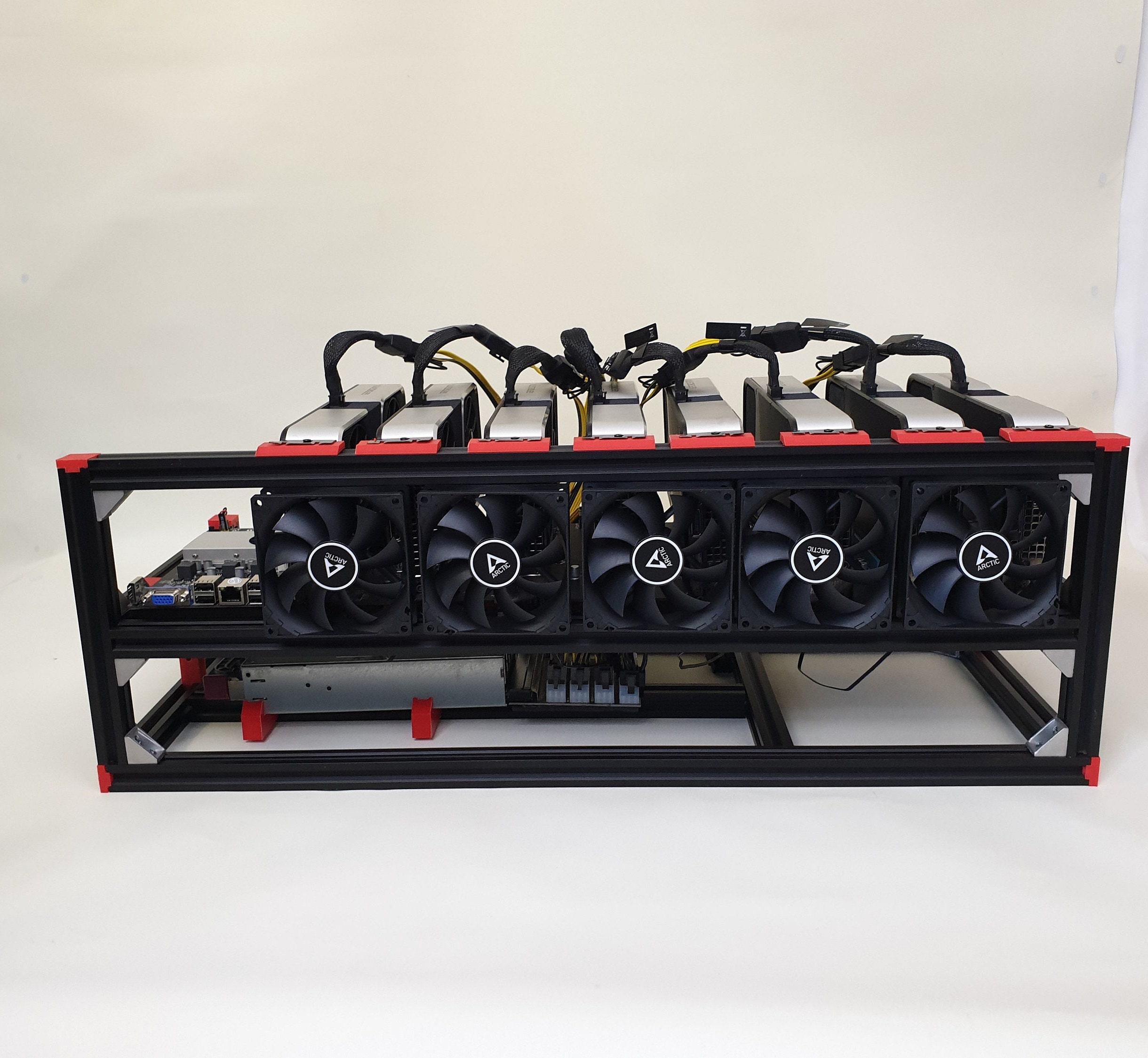 MB Miner Rig V12 12 GPU Mining Rig Set Up HEAVY DUTY COMBO, 48% OFF