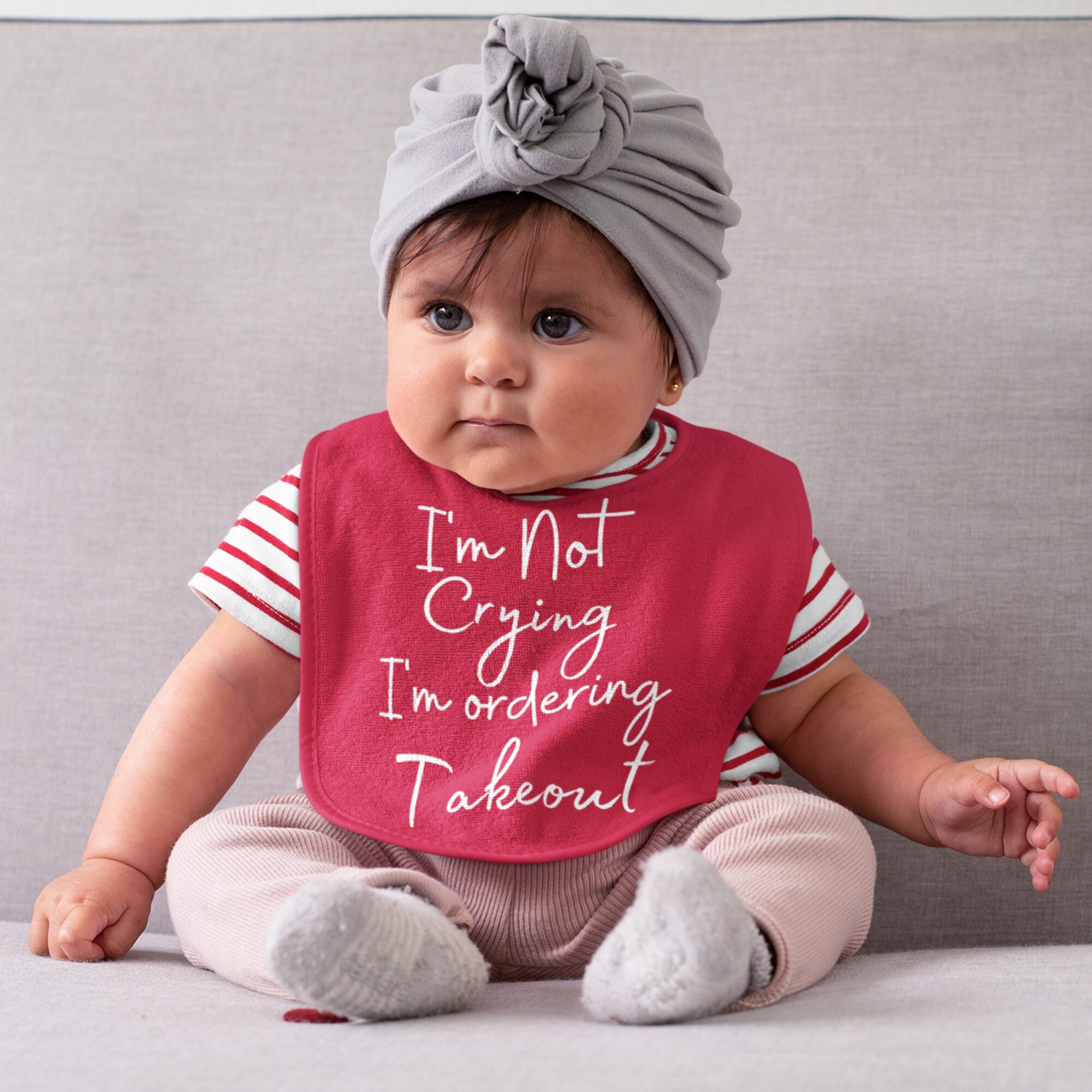 Funny Baby PNG, I'm Not Crying I'm Ordering Takeout, Baby Onesies PNG ...