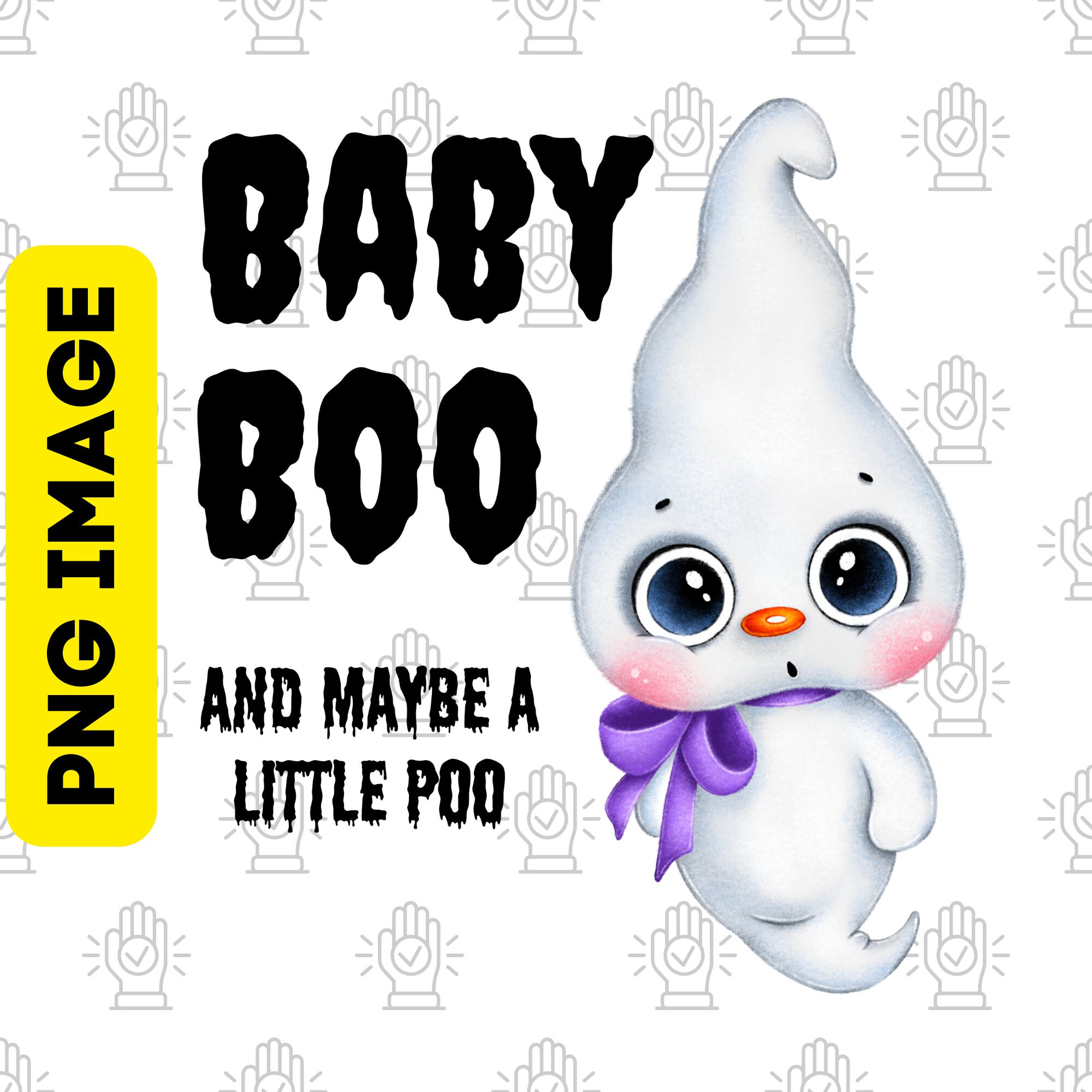 Baby Girl Halloween PNG Baby Ghost PNG Baby Boo PNG Cute - Etsy
