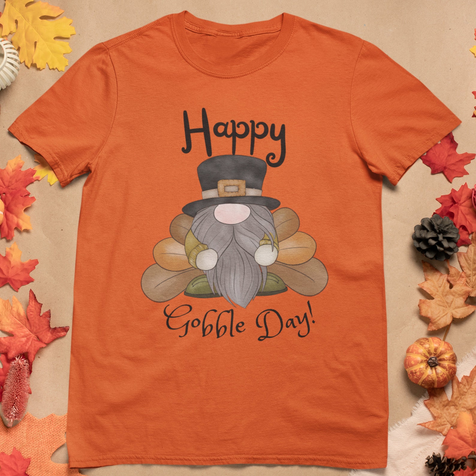Thanksgiving Gnome PNG Funny Turkey PNG Happy Gobble Day - Etsy