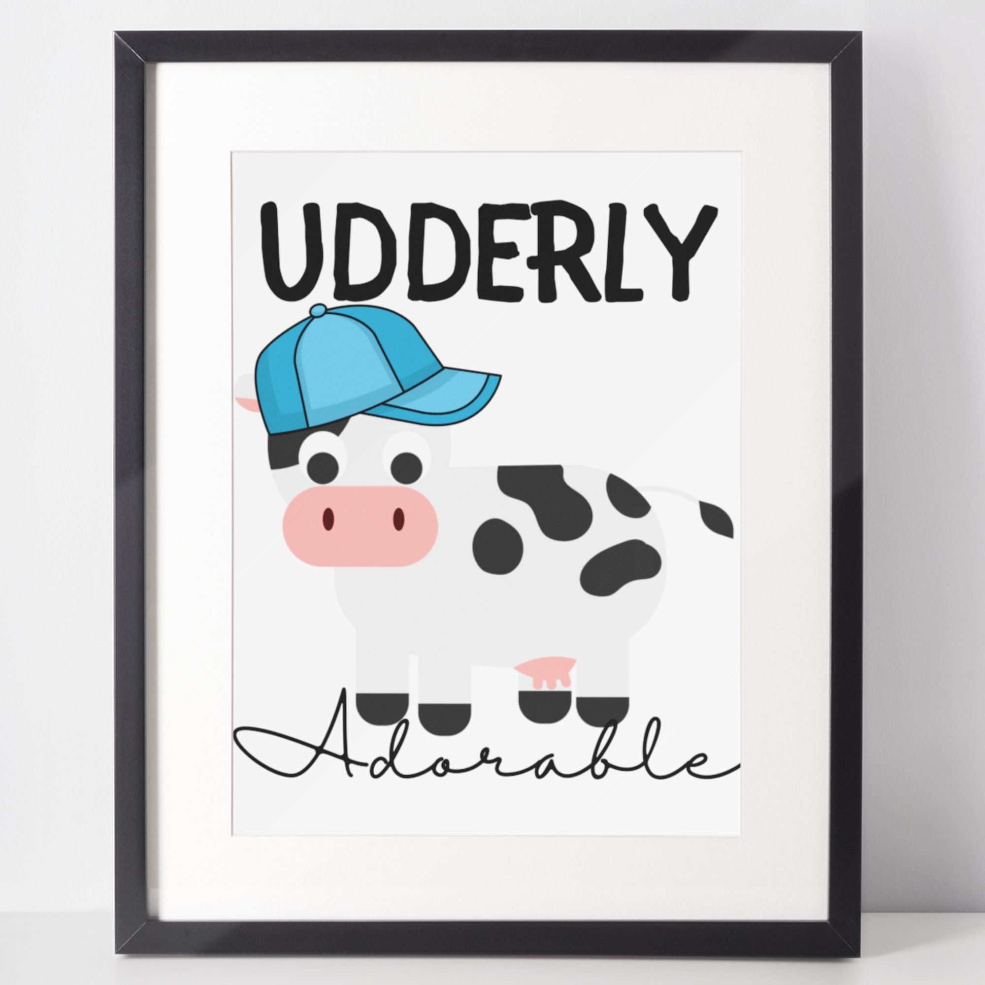 Cute Baby Boy Cow PNG, Udderly Adorable Funny Baby PNG, Baby Boy ...