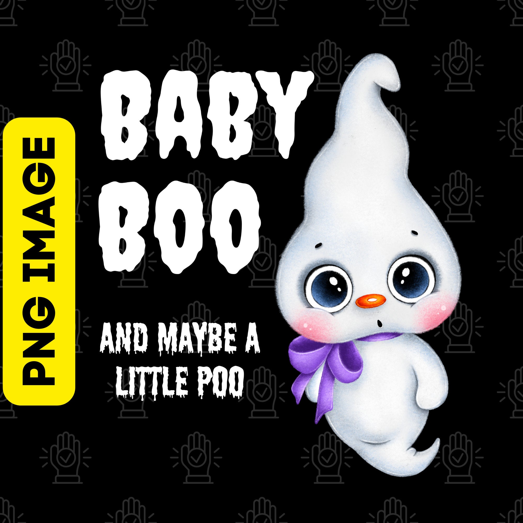 Baby Girl Halloween PNG Baby Ghost PNG Baby Boo PNG Cute - Etsy